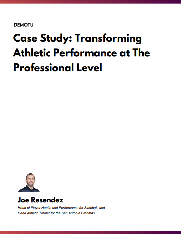 Athletic Training Findings